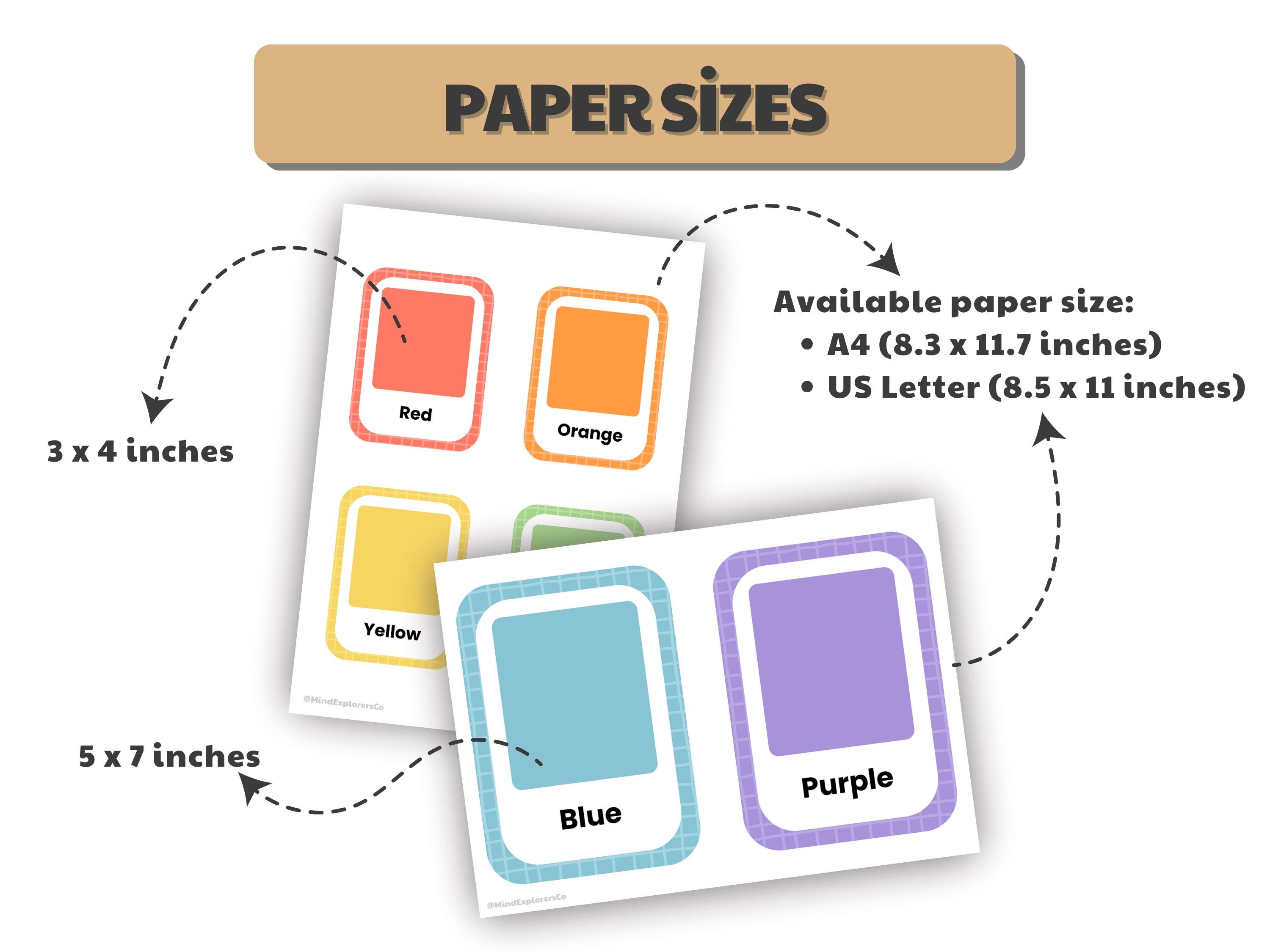 Colours Flashcards | Educational Cards for Kids | Toddler & Preschool ...