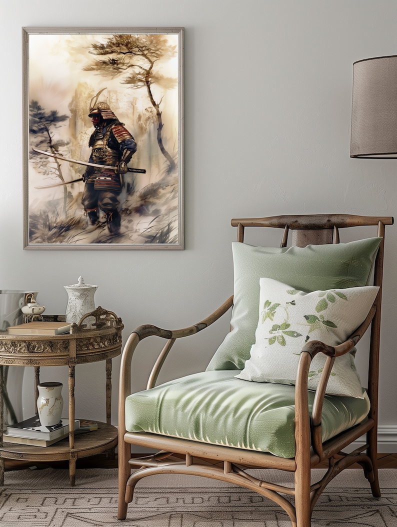 Samurai Poster - Etsy