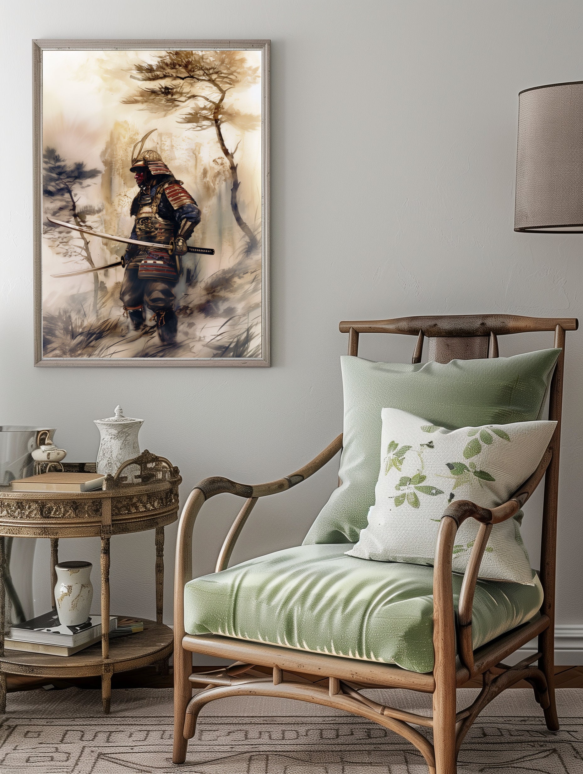 Samurai Poster - Etsy