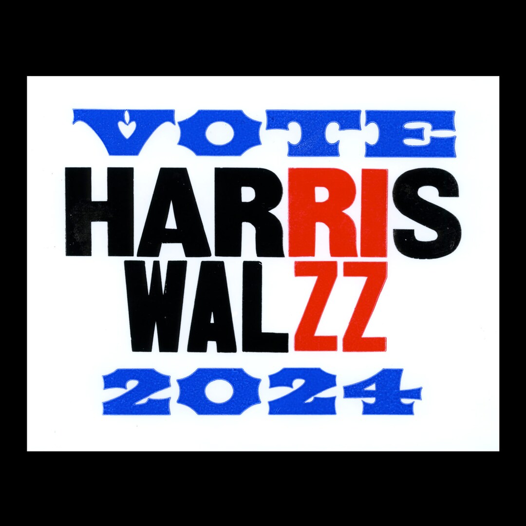 Harris RIZZ Bumper Sticker & Poster - Etsy