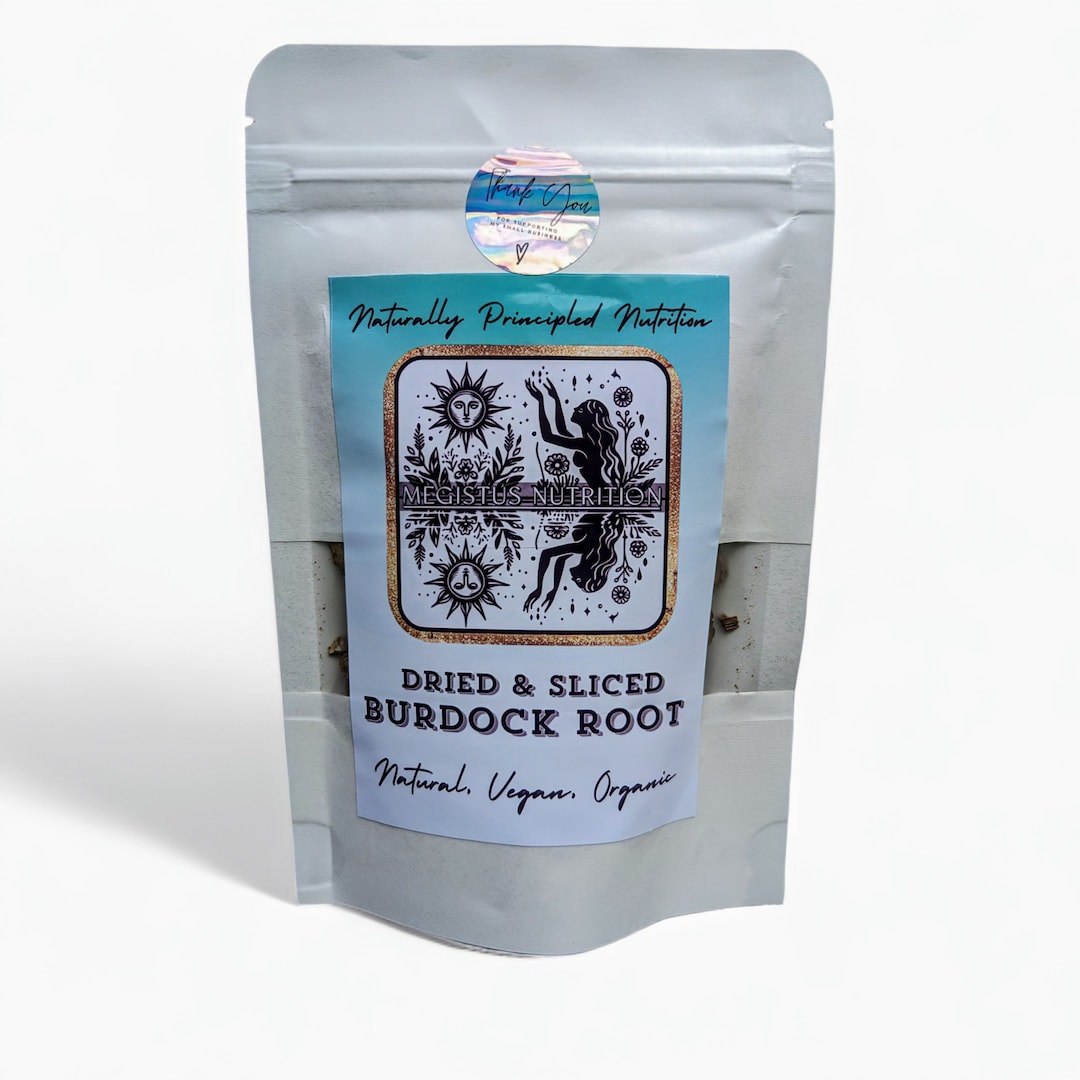 Organic Dried and Sliced Burdock Root. - Etsy