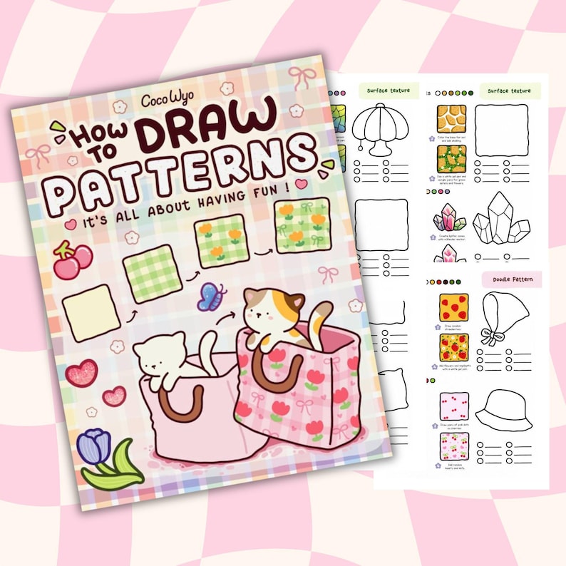 How to Draw Patterns Coloring Book Bundle, Bold and Easy Coco Wyo ...