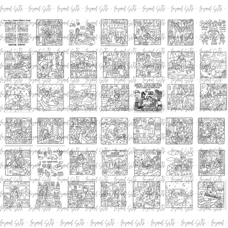 15000+ Coloring Pages Mega Bundle - Coloring Books - Bold and Easy ...