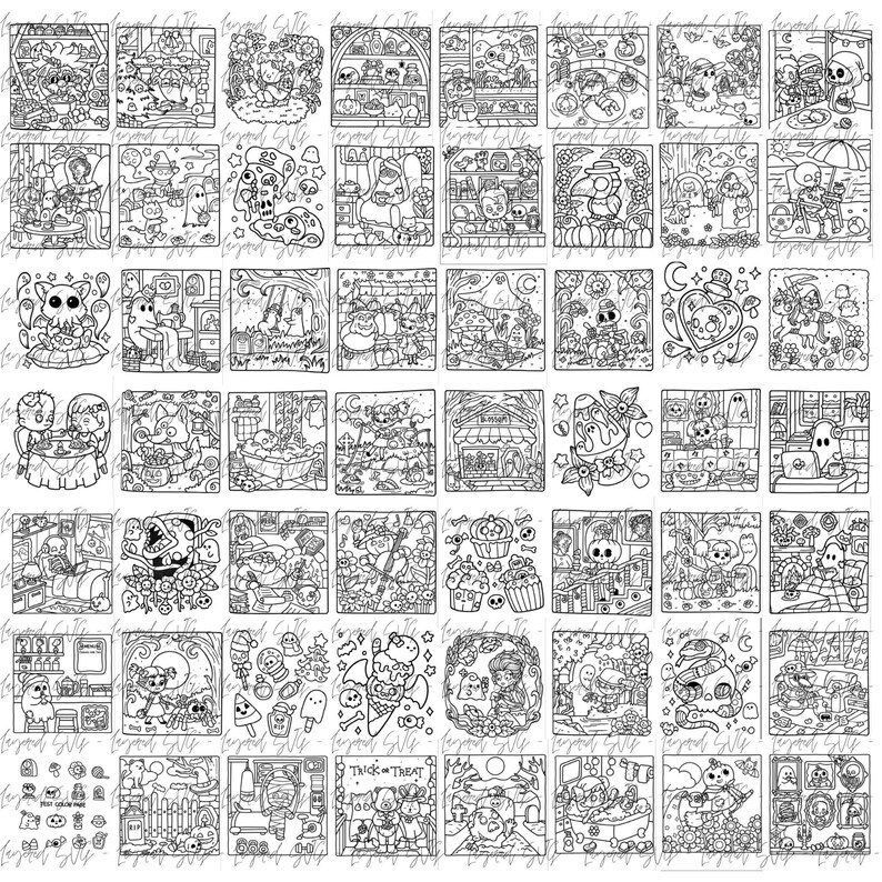 15000+ Coloring Pages Mega Bundle - Coloring Books - Bold and Easy ...