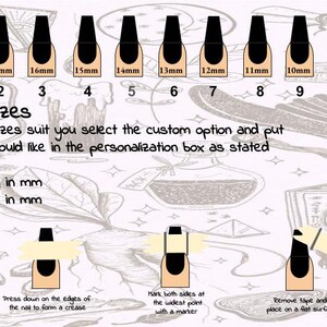 SBSP Garry Press on Nails - Etsy