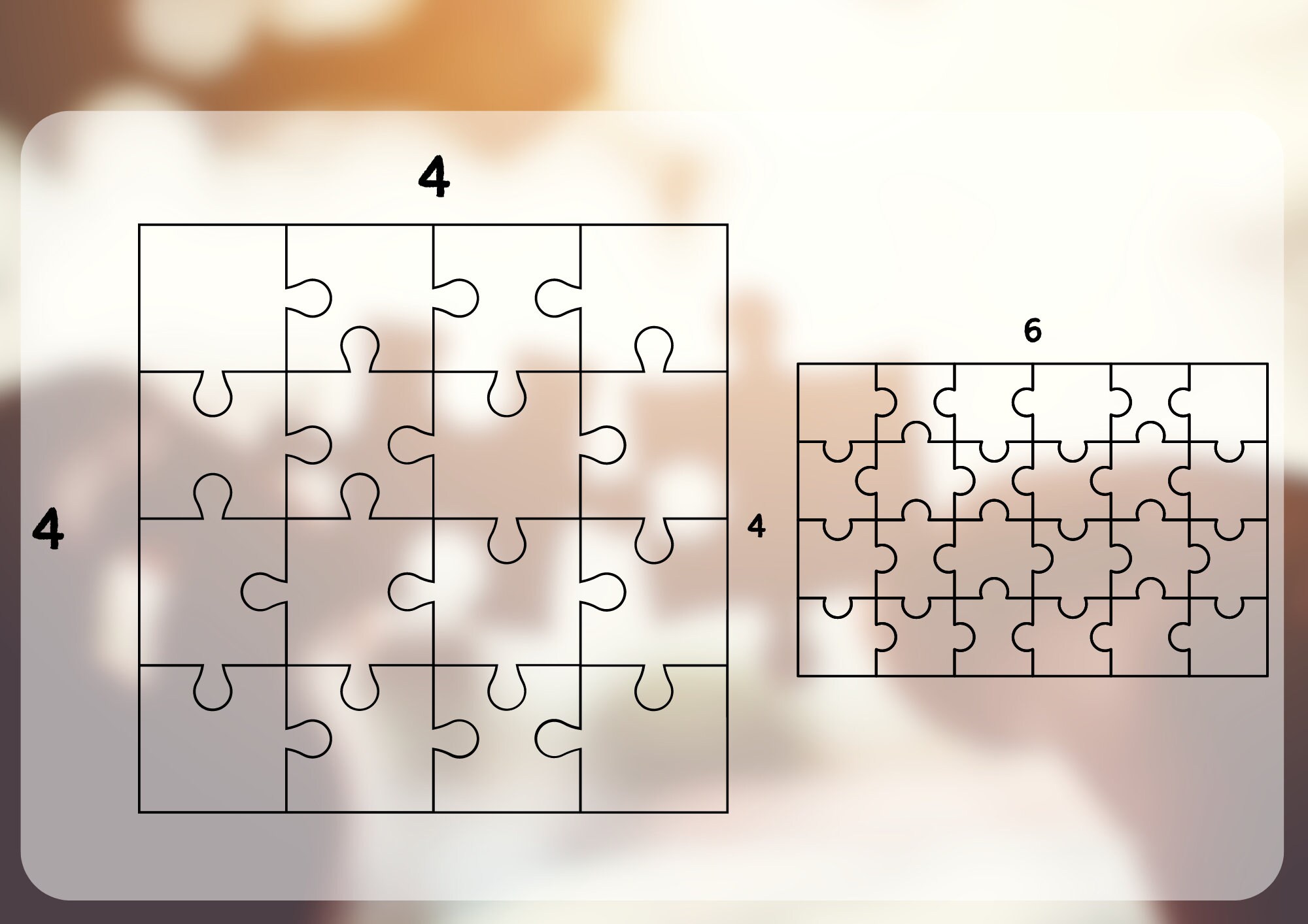 Create Your Own Printable Puzzle Custom Puzzle Design Jigsaw Puzzle for ...