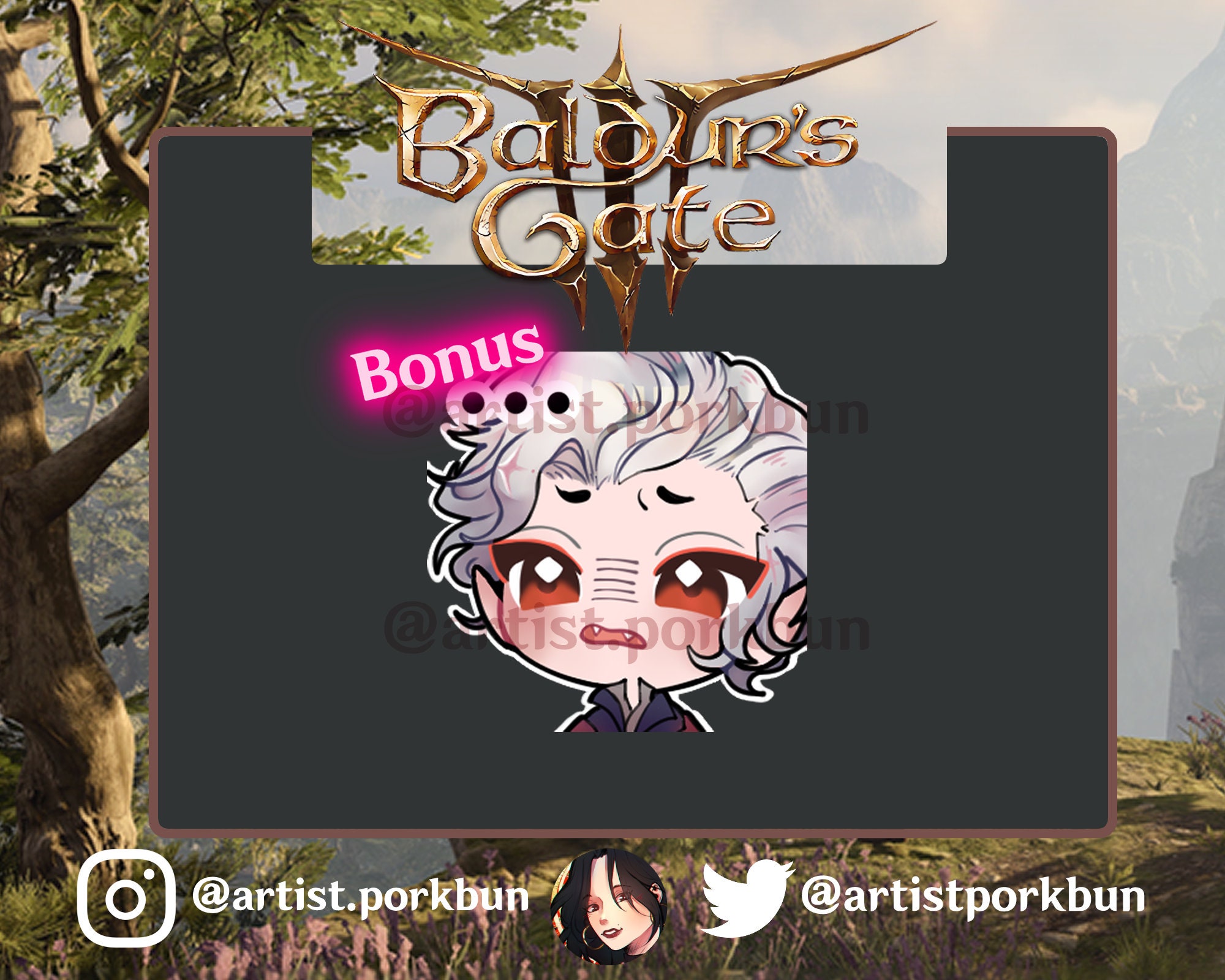 Baldur's Gate 3 Astarion Disgusted Emote for Twitch/discord/youtube - Etsy