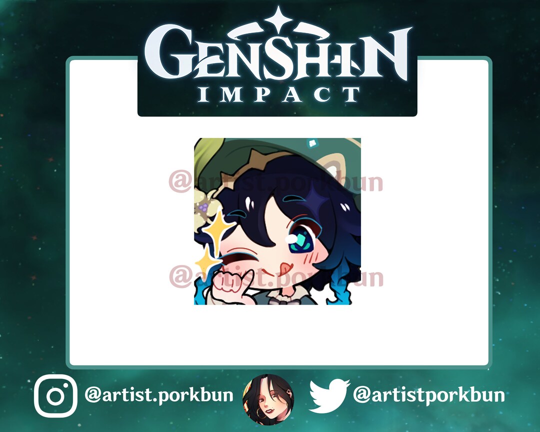 Genshin Impact Venti Ehe Emote for Discord/twitch/youtube - Etsy