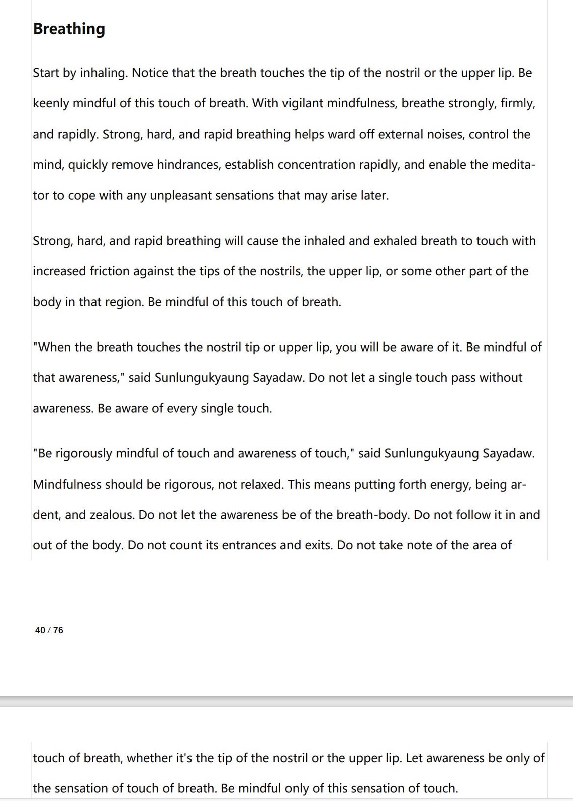 Myanmar Buddhist Meditation Booklet Digital Book Reading Yoga Study ...