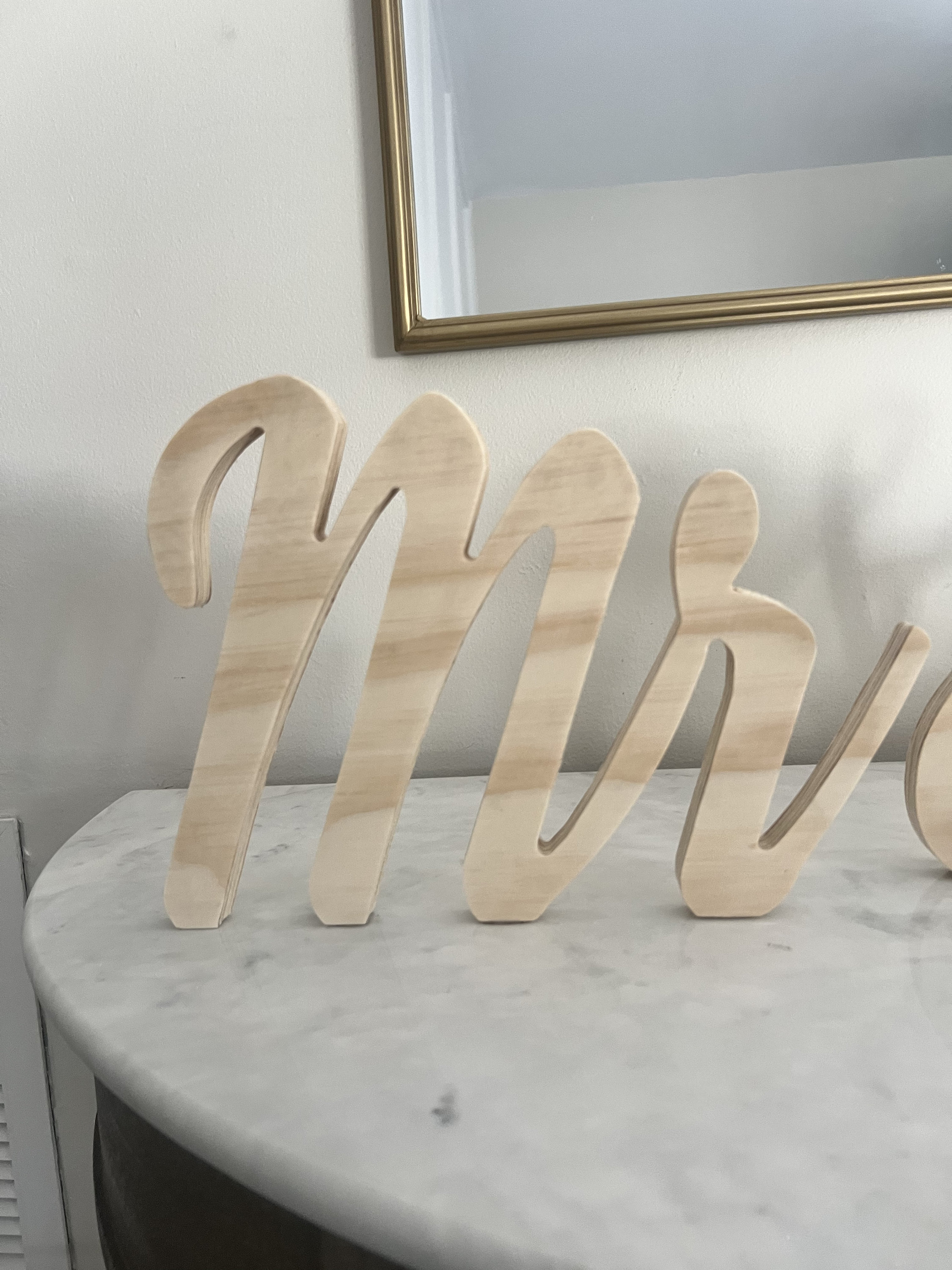 MR & MRS Tabletop, Wedding Decor, Dais Table, Sweetheart Table - Etsy