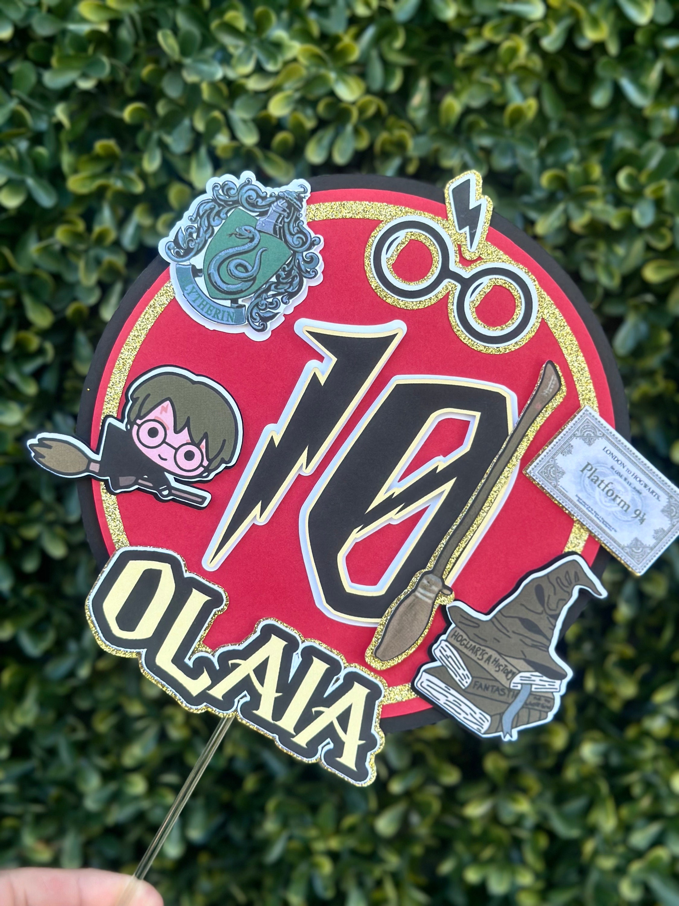 Harry Potter Cake Topper - Etsy