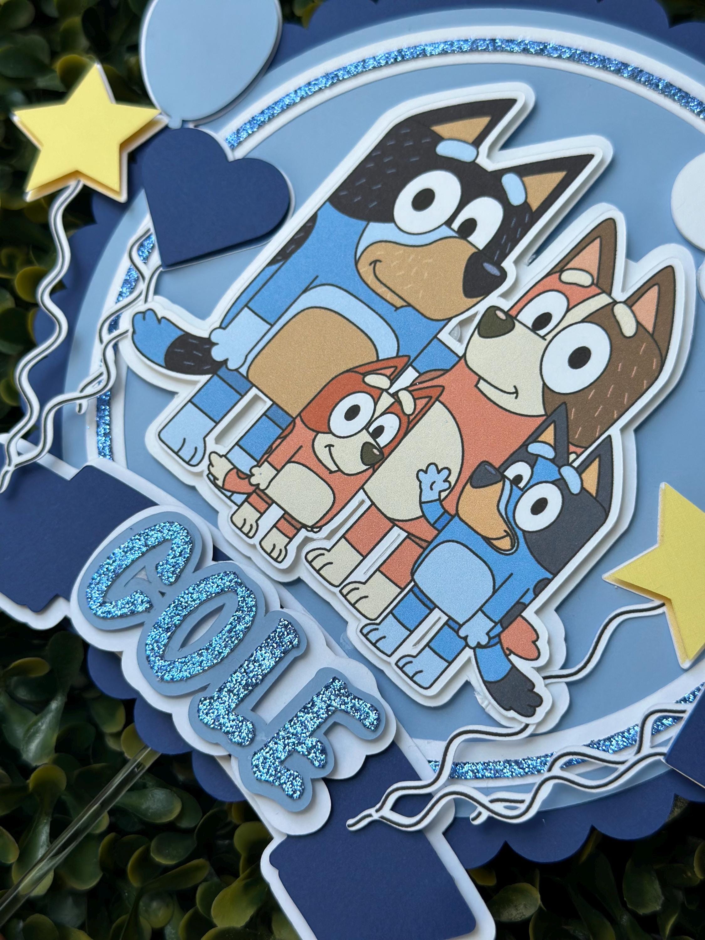 Bluey Cake Topper - Etsy