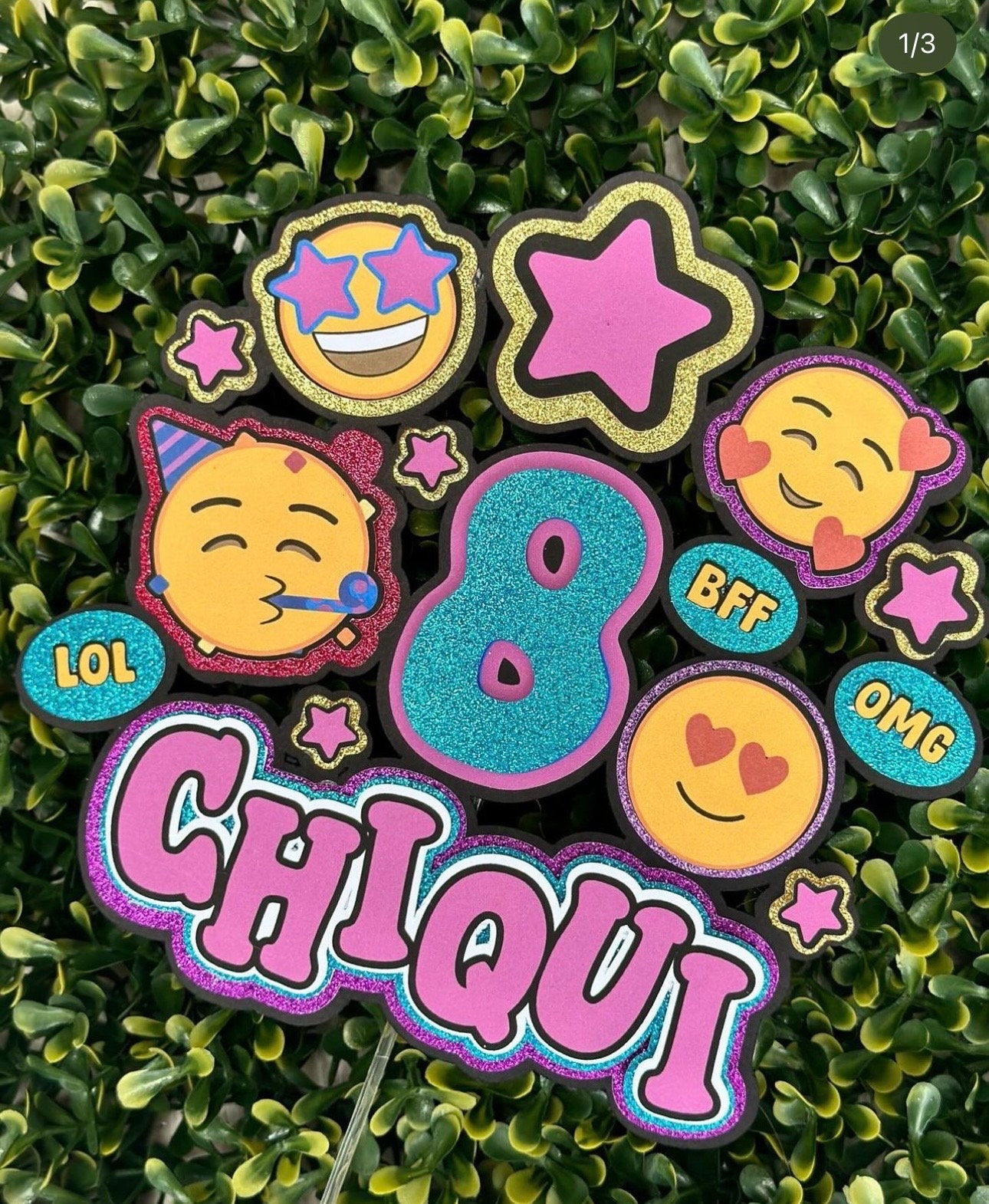 Emoji Cake Topper - Etsy