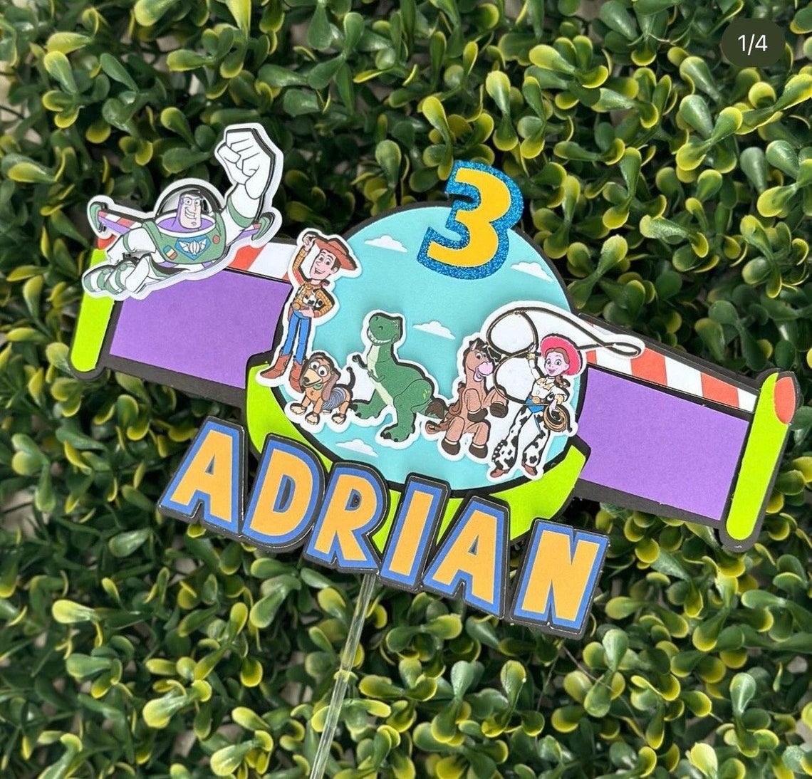 Toy Story Cake Topper - Etsy