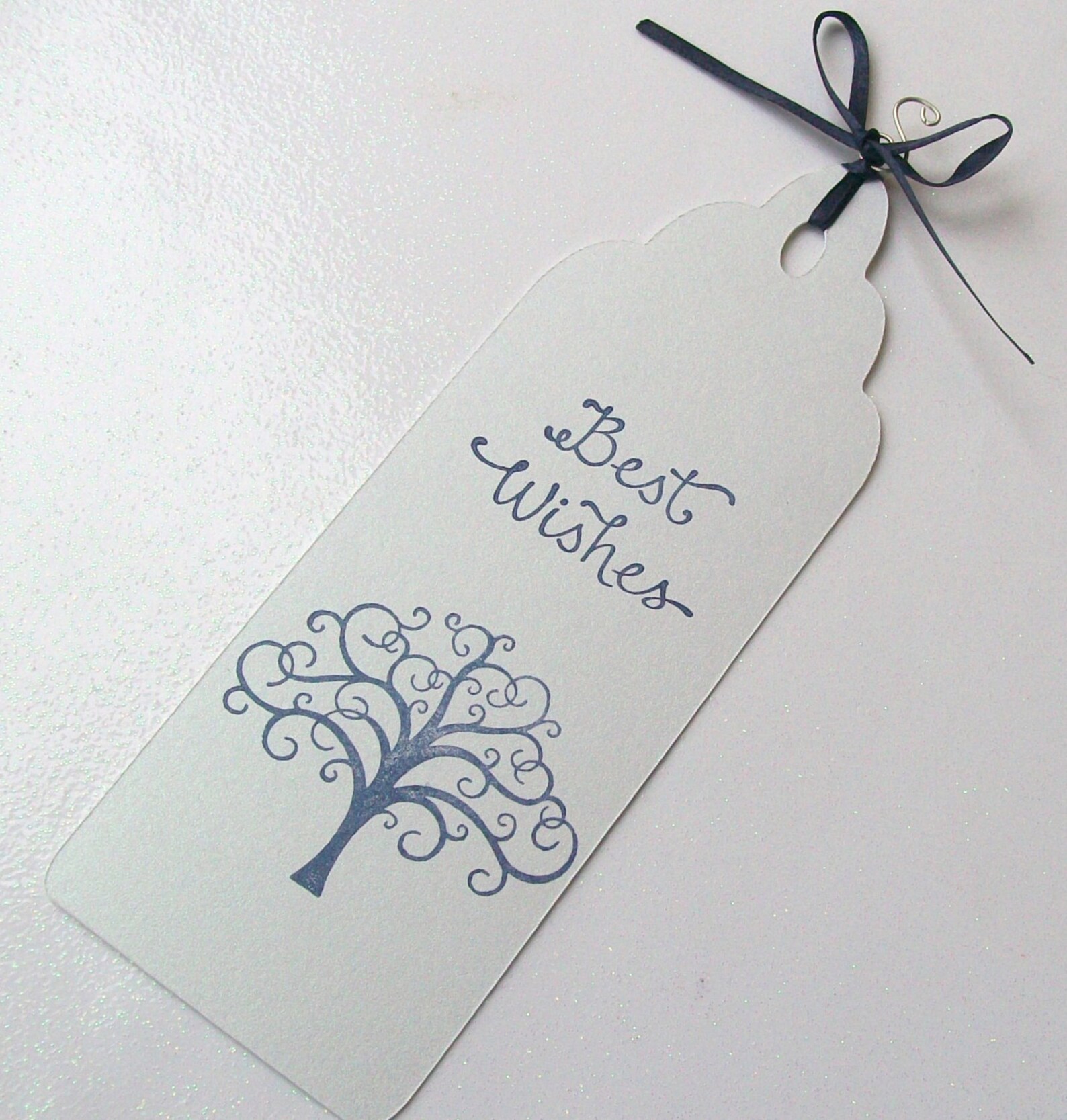 Wedding Wishing Tree Tags Best Wishes With Tree set of 50 | Etsy