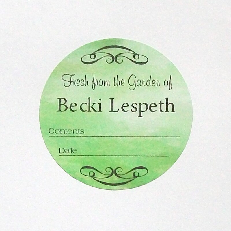 Garden Labels for Produce - Etsy