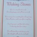 Wishing Stones Instructions Sign Customize for Your Event - Etsy