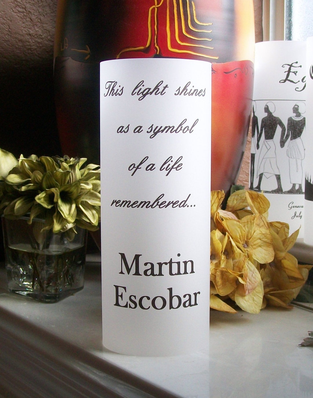 Vellum Luminarie - Memorial for Loved Ones - Event Tribute for Family ...