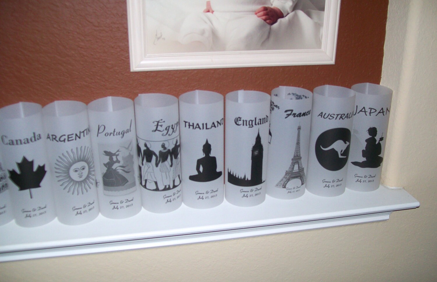 Vellum Table Numbers Centerpiece Designators Vellum | Etsy