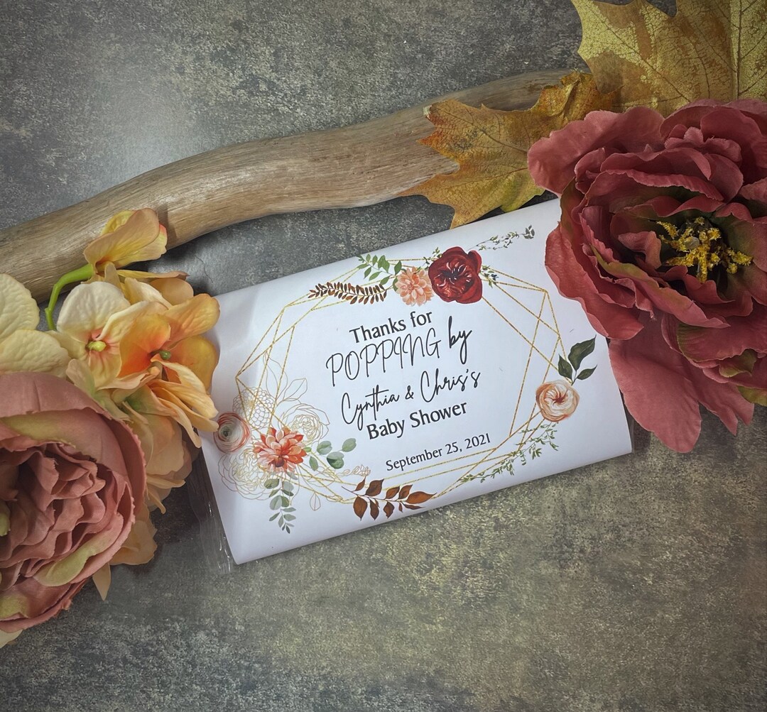 Popcorn Wrapper - Rustic FOREST - Microwave Popcorn Sleeve - Favor ...