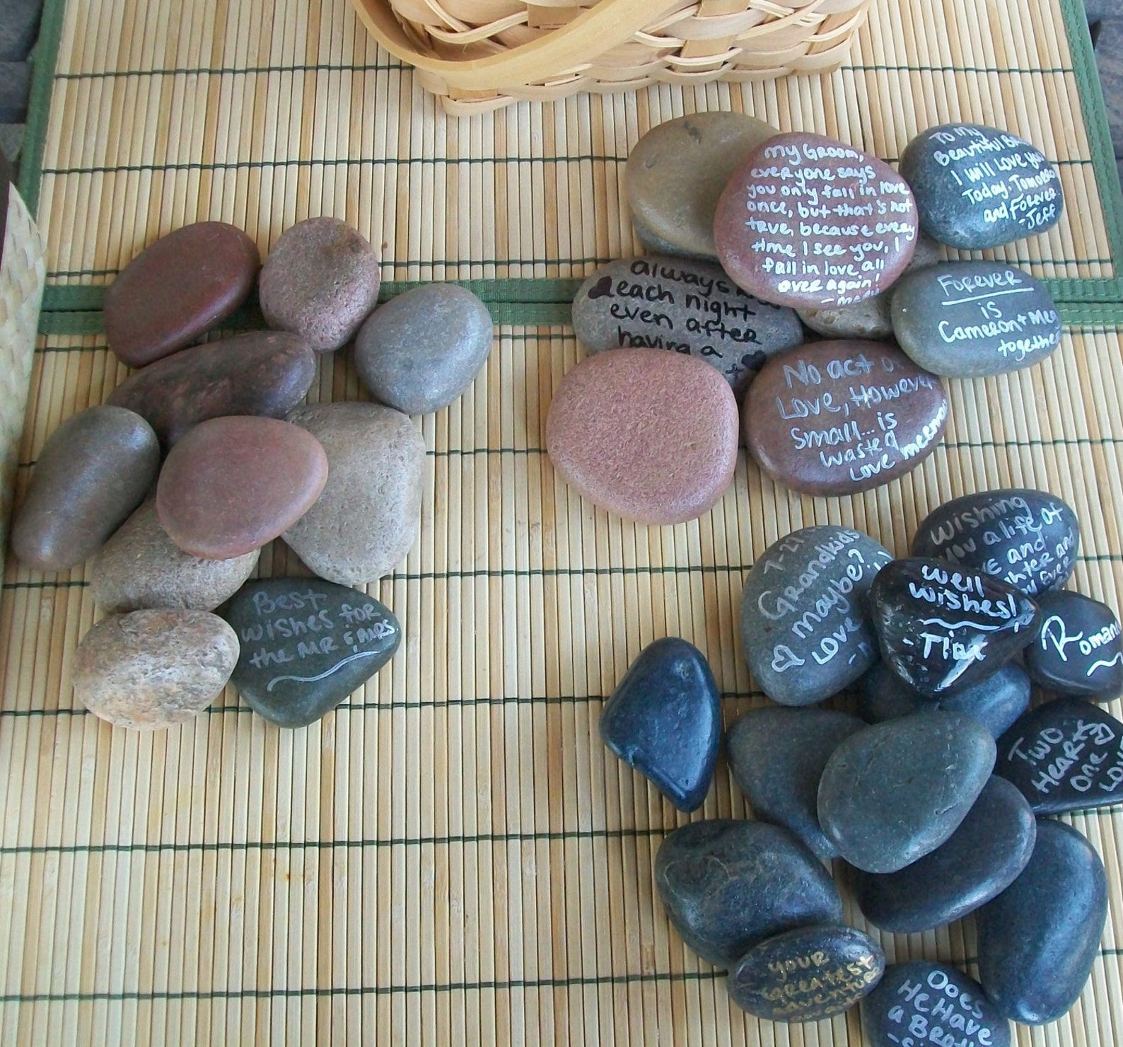 Wishing Stones Unique Special Occasion or Wedding Guest Book - Etsy