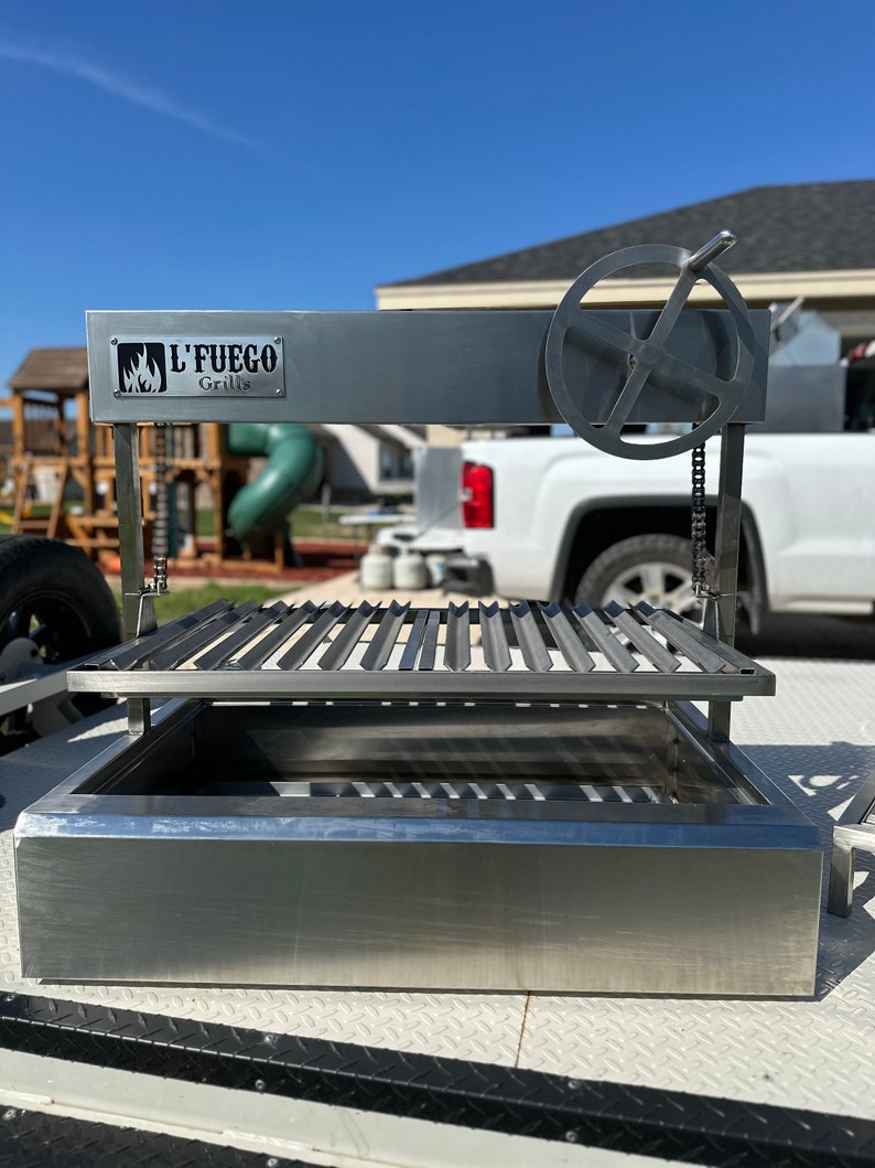 Santa Maria Grill Stainless Steel - Etsy UK