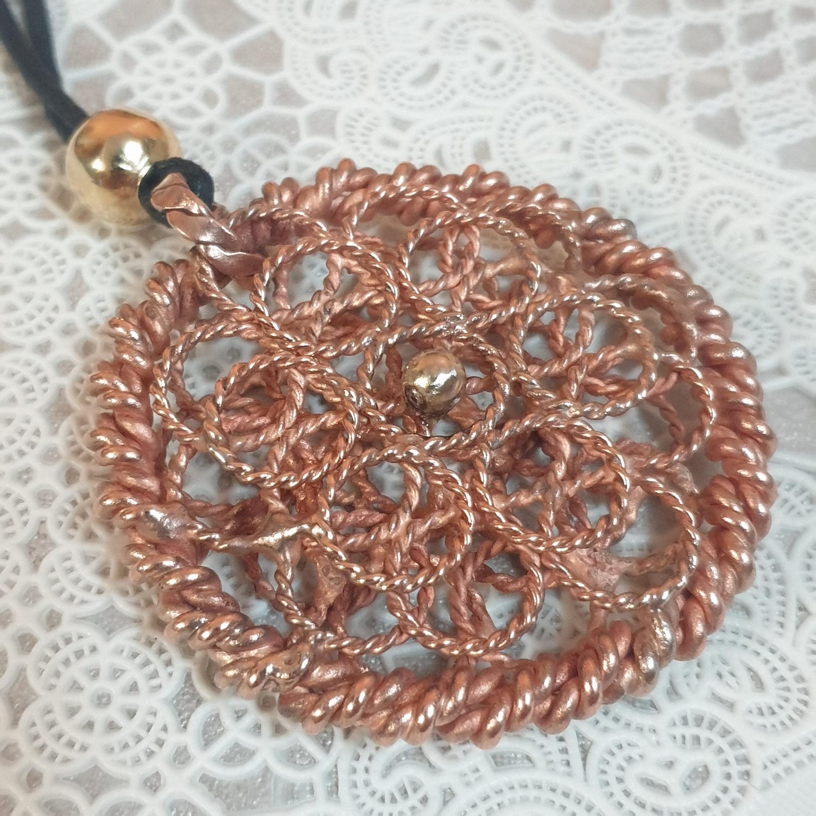 Flower of Life Tensor Ring Pendant for Energy Balance and Spiritual ...