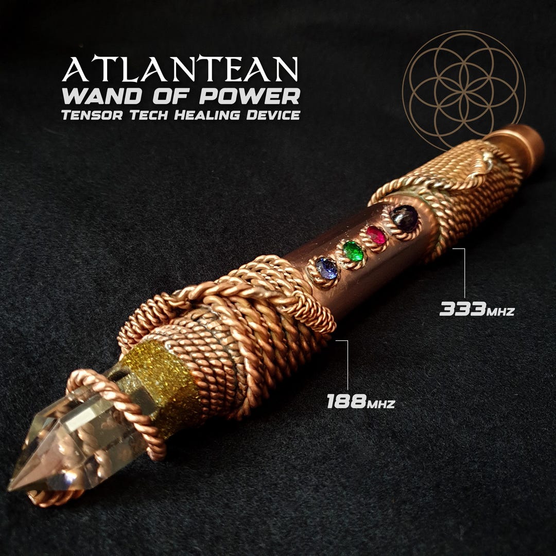 Atlantean Wand of Power | Tensor Tech Healing Device | 333mhz ...