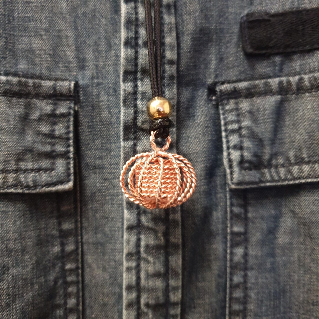 Quartz Crystal Harmonizer Pendant With Tensor Rings - 144mhz, 177mhz ...