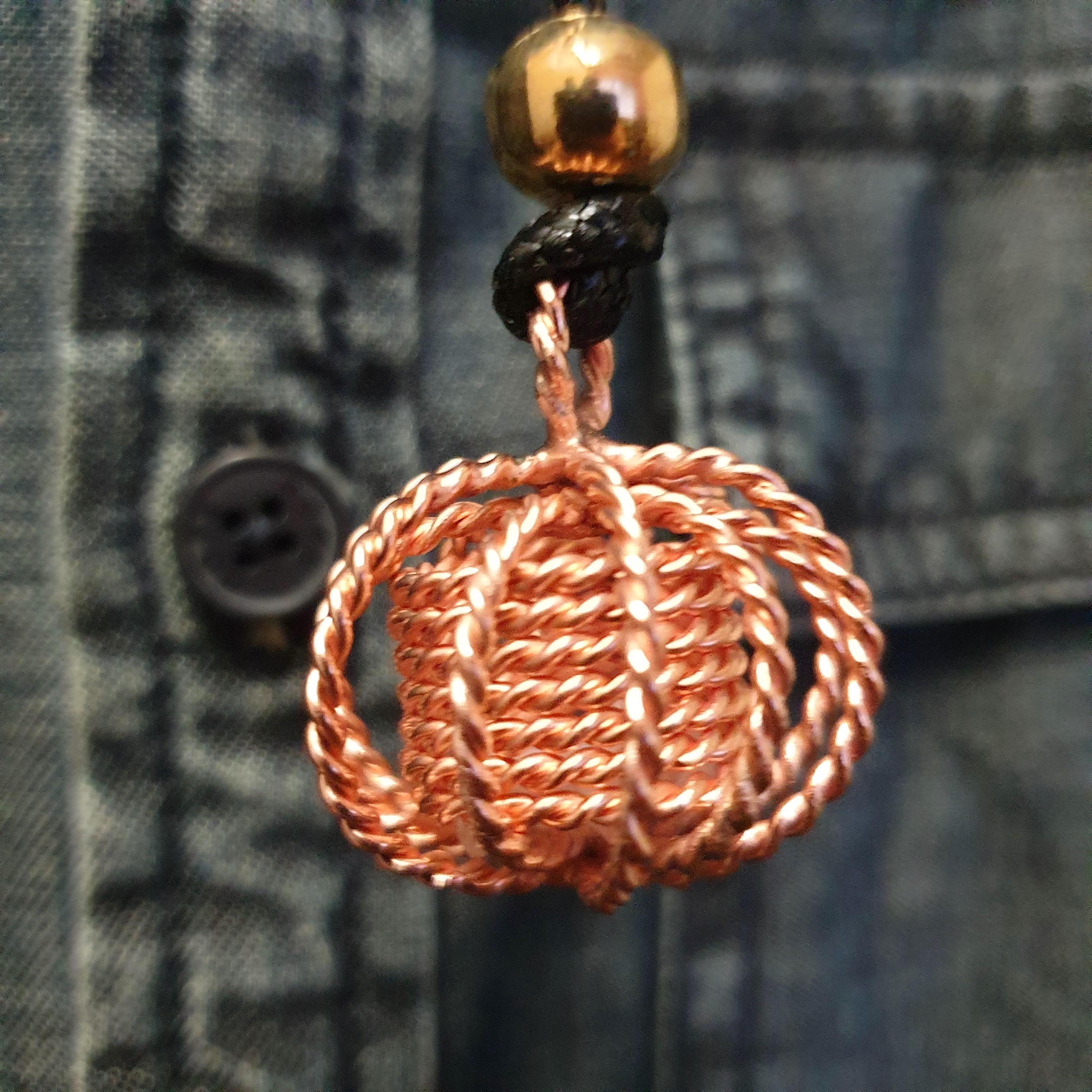 Harmonizer Tensor Ring Pendant With Quartz Crystals (144+177+188mhz) - Etsy