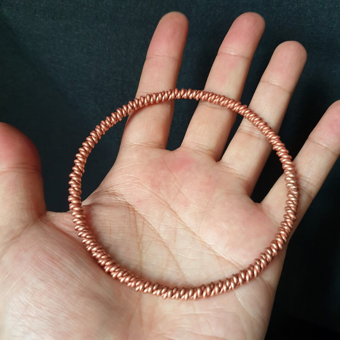 Enhance Water Quality With Royal/sacred Cubit 1/2 Double Twisted Copper Tensor Ring 144mhz ...