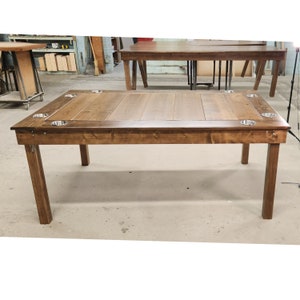 Custom Gaming Table, Role Playing Game Table With Folding Legs, Vaulted ...