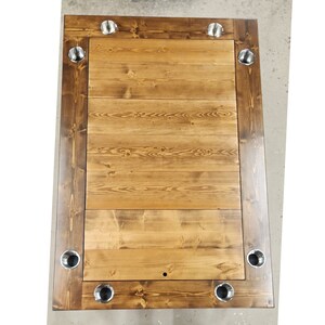 Custom Gaming Table, Role Playing Game Table With Folding Legs, Vaulted ...