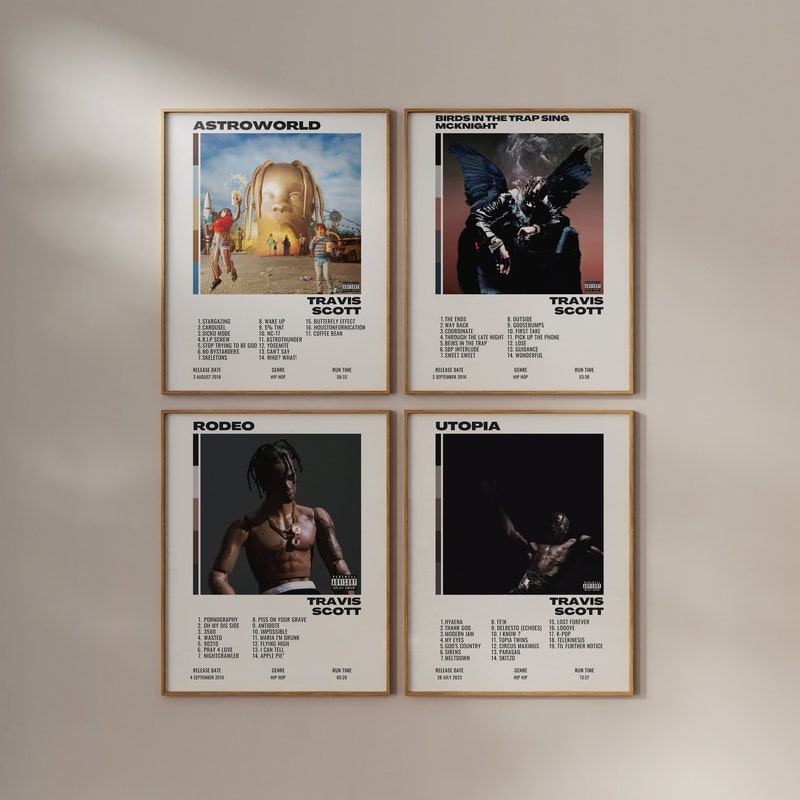 Travis Scott Poster - Etsy