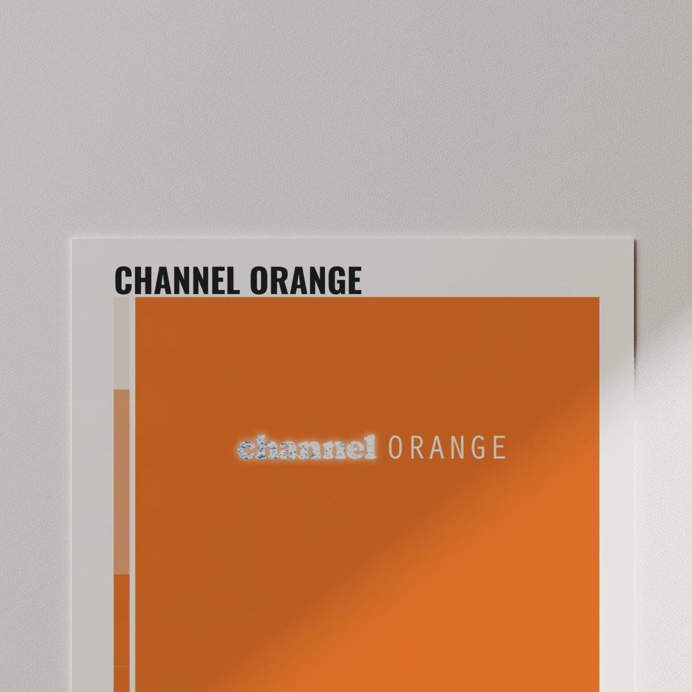 Frank Ocean Posters Channel Orange Poster Tracklist Poster Frank Ocean ...