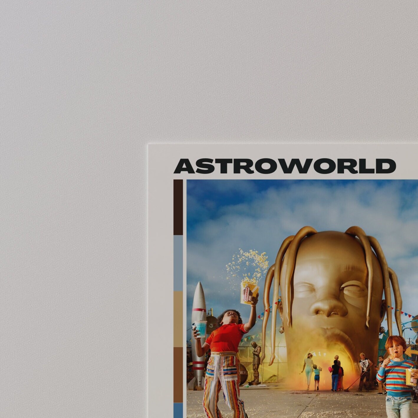 Travis Scott Poster Astroworld Album Cover Poster Travis Scott Album ...