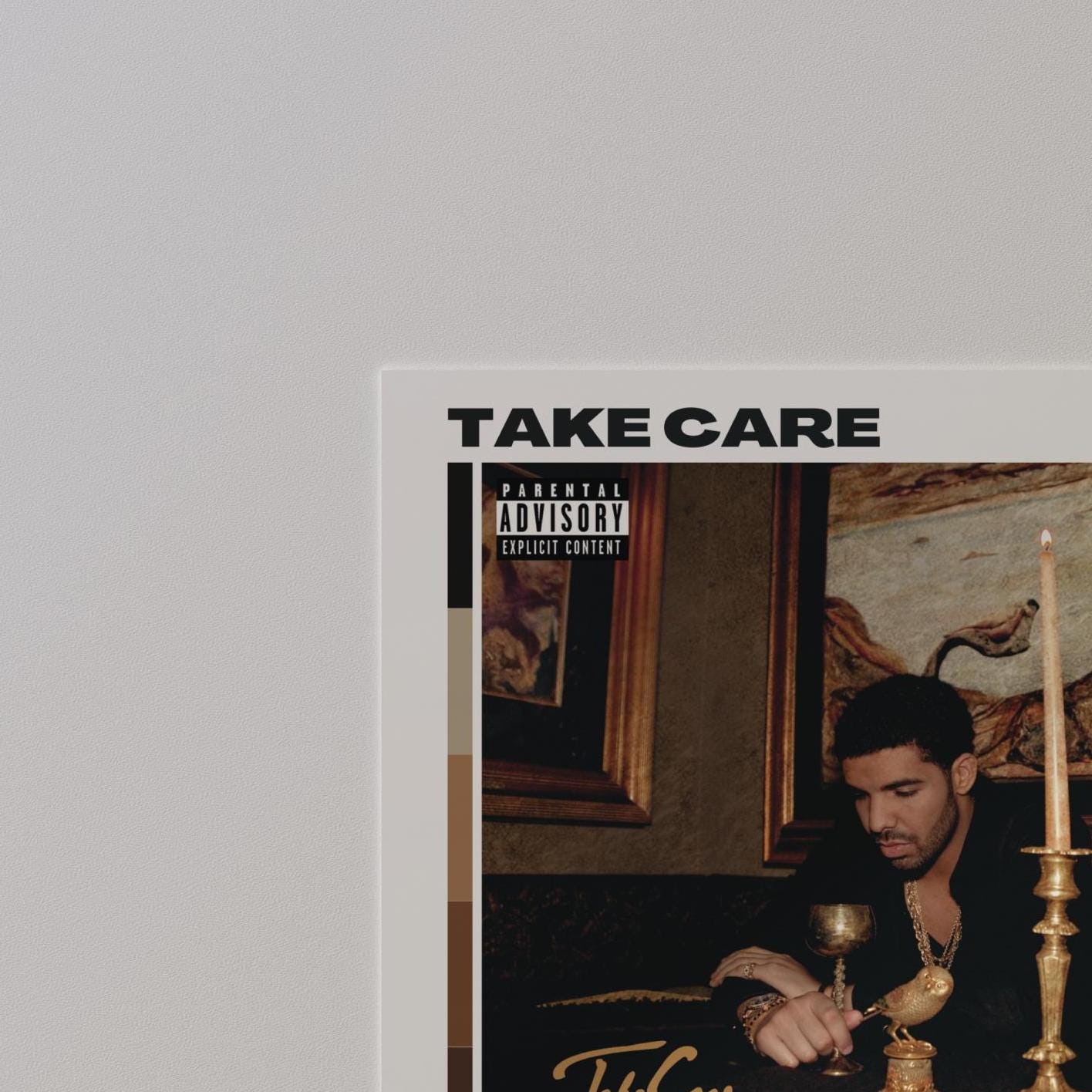 Drake Posters Take Care Album Cover Poster Drake Album Art Digital ...