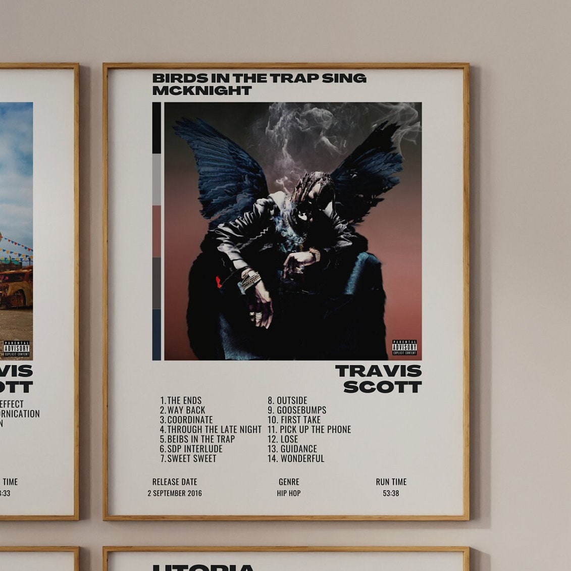 Travis Scott Posters Utopia Album Cover Poster Travis Scott Album Art ...