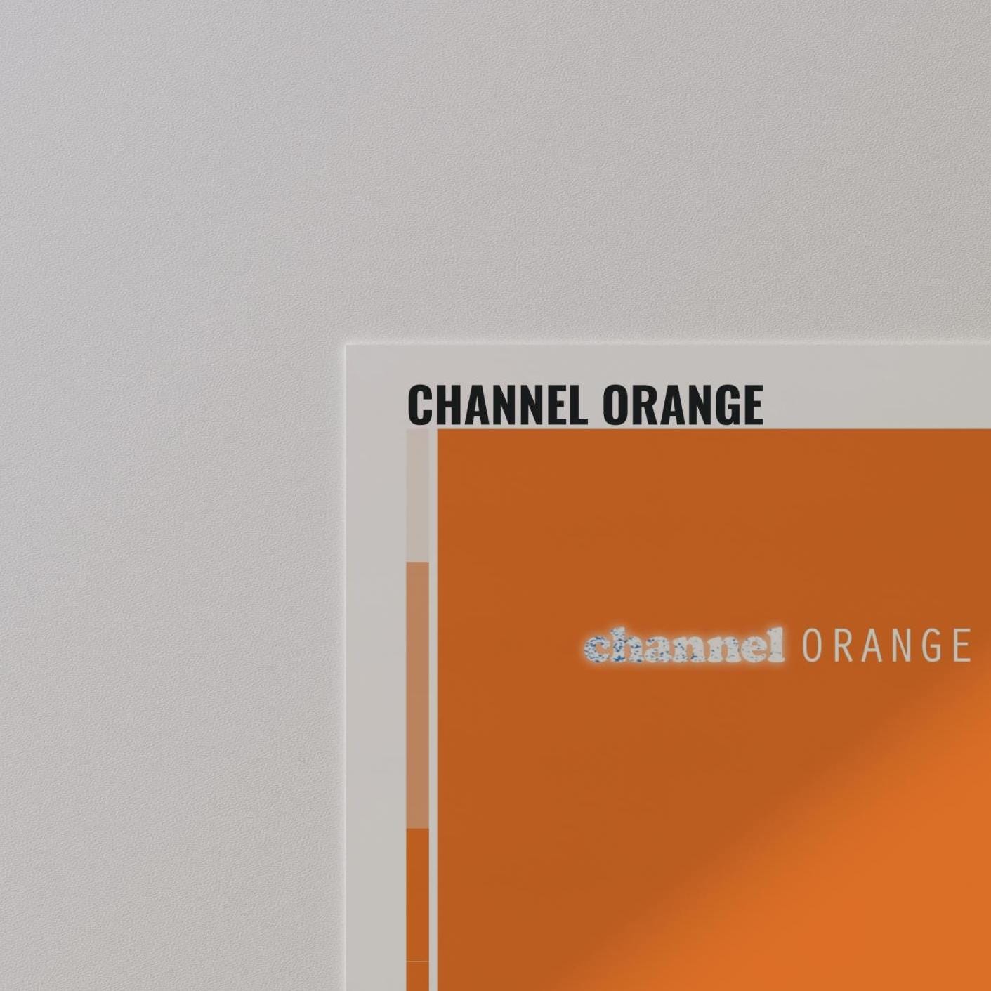 Frank Ocean Posters Channel Orange Poster Tracklist Poster Frank Ocean ...