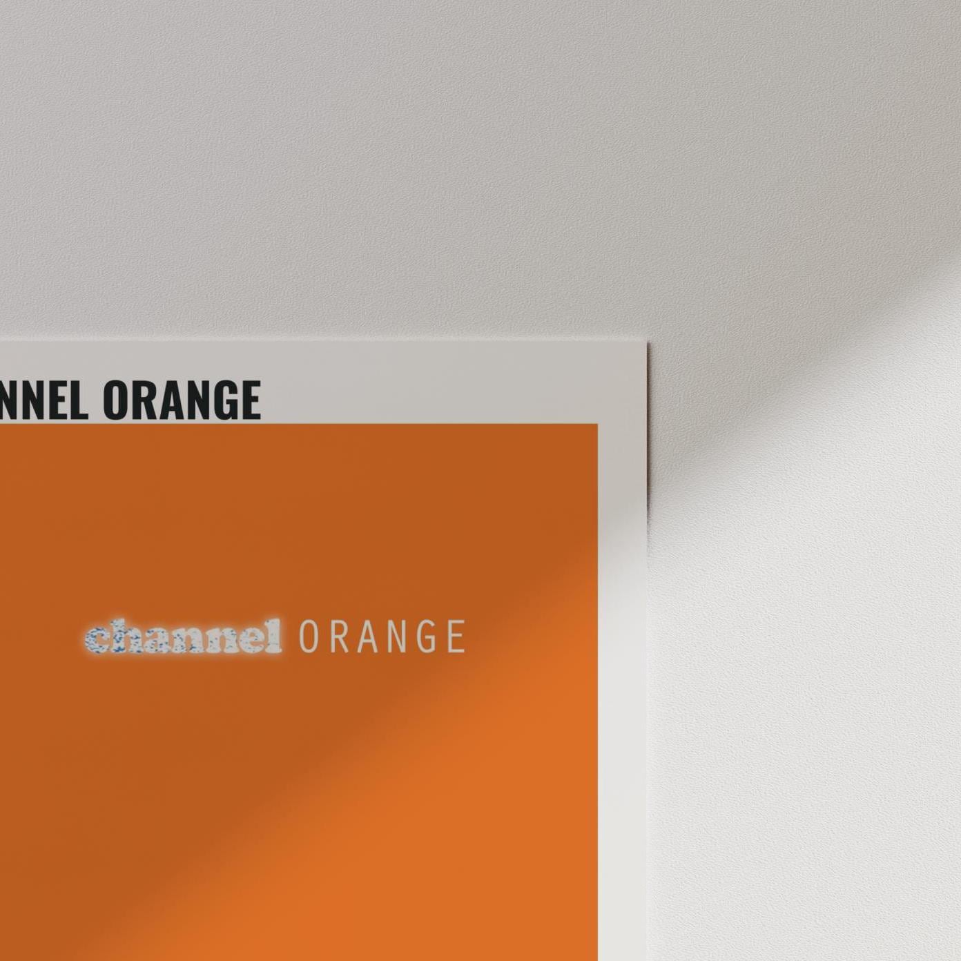 Frank Ocean Posters Channel Orange Poster Tracklist Poster Frank Ocean ...