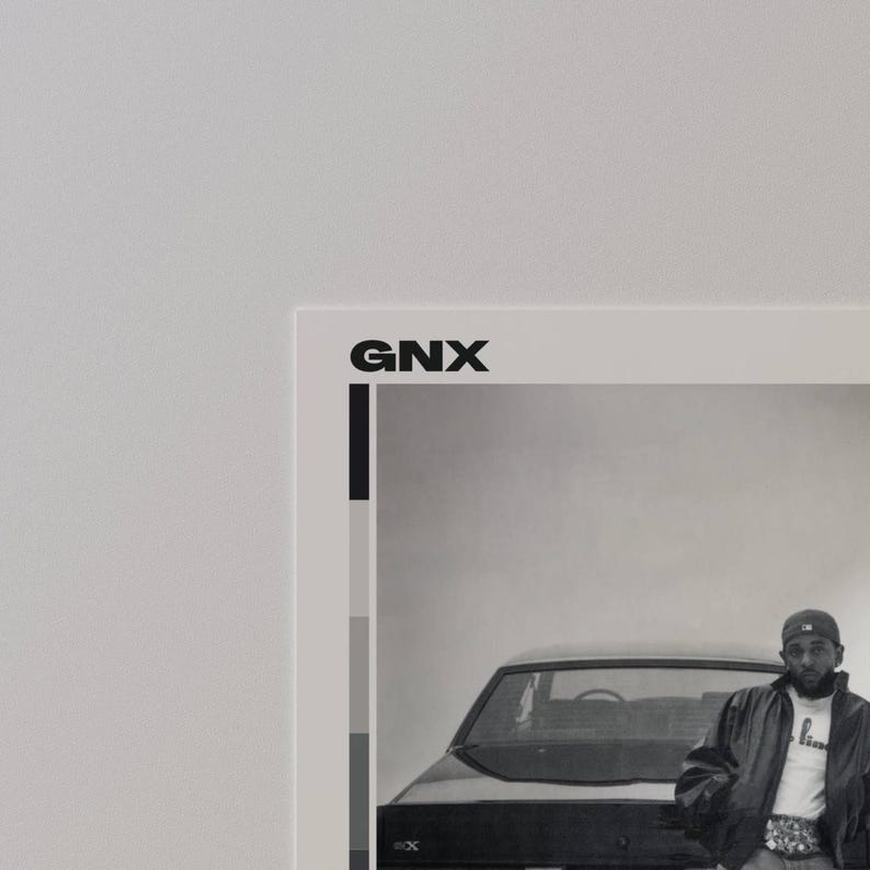 Kendrick Lamar GNX Album Cover Poster (digital Download) - Etsy