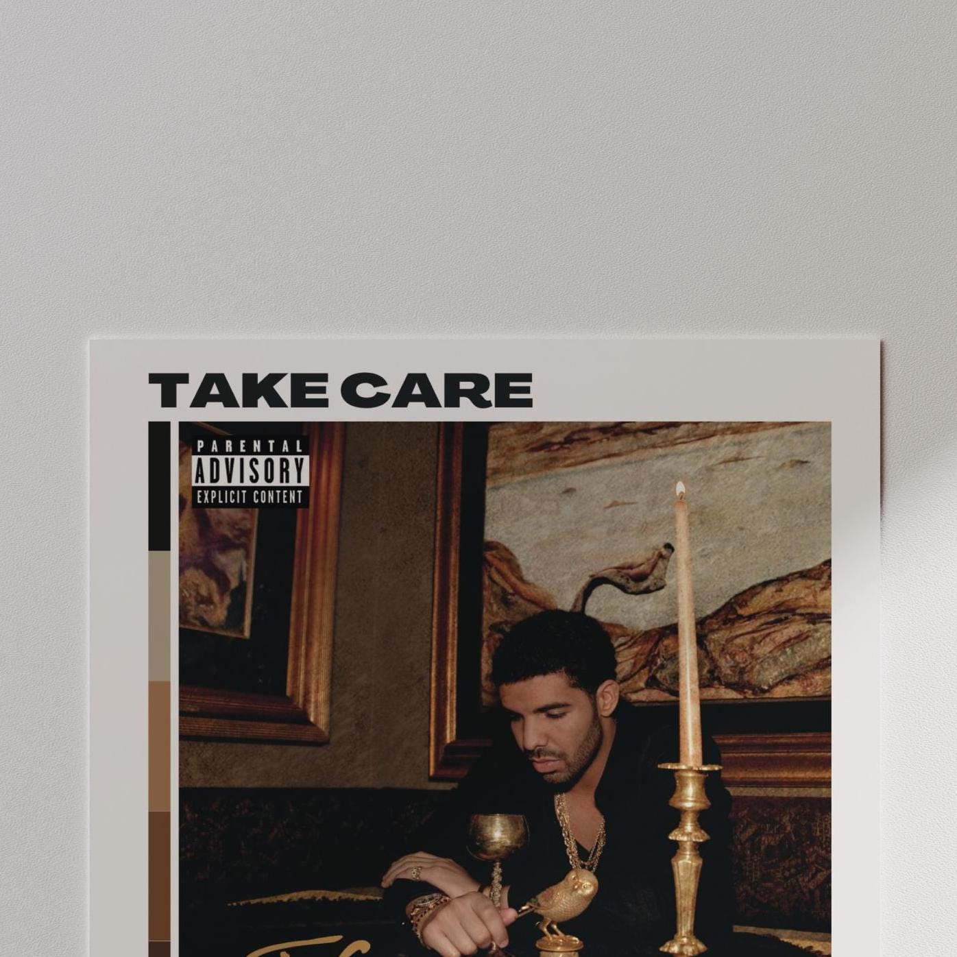 Drake Posters Take Care Album Cover Poster Drake Album Art Digital ...