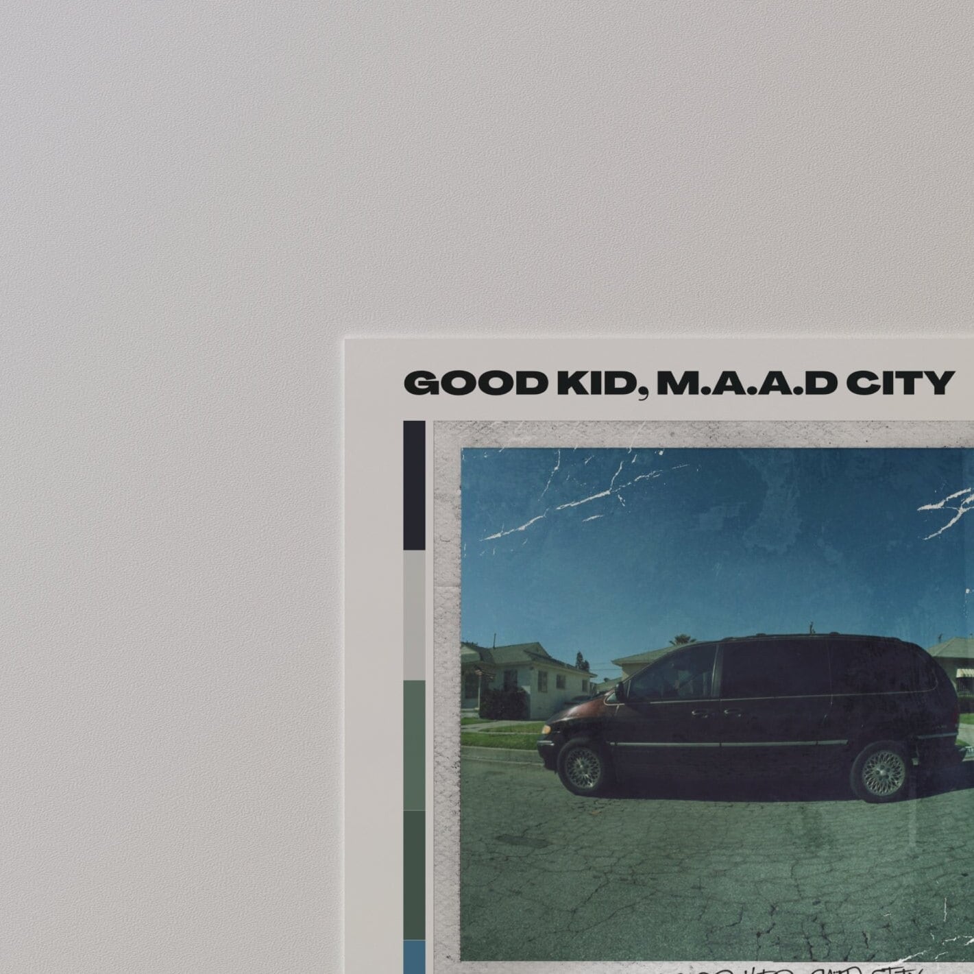 Kendrick Lamar - Good Kid, M.A.A.D City Album Cover Poster (digital ...