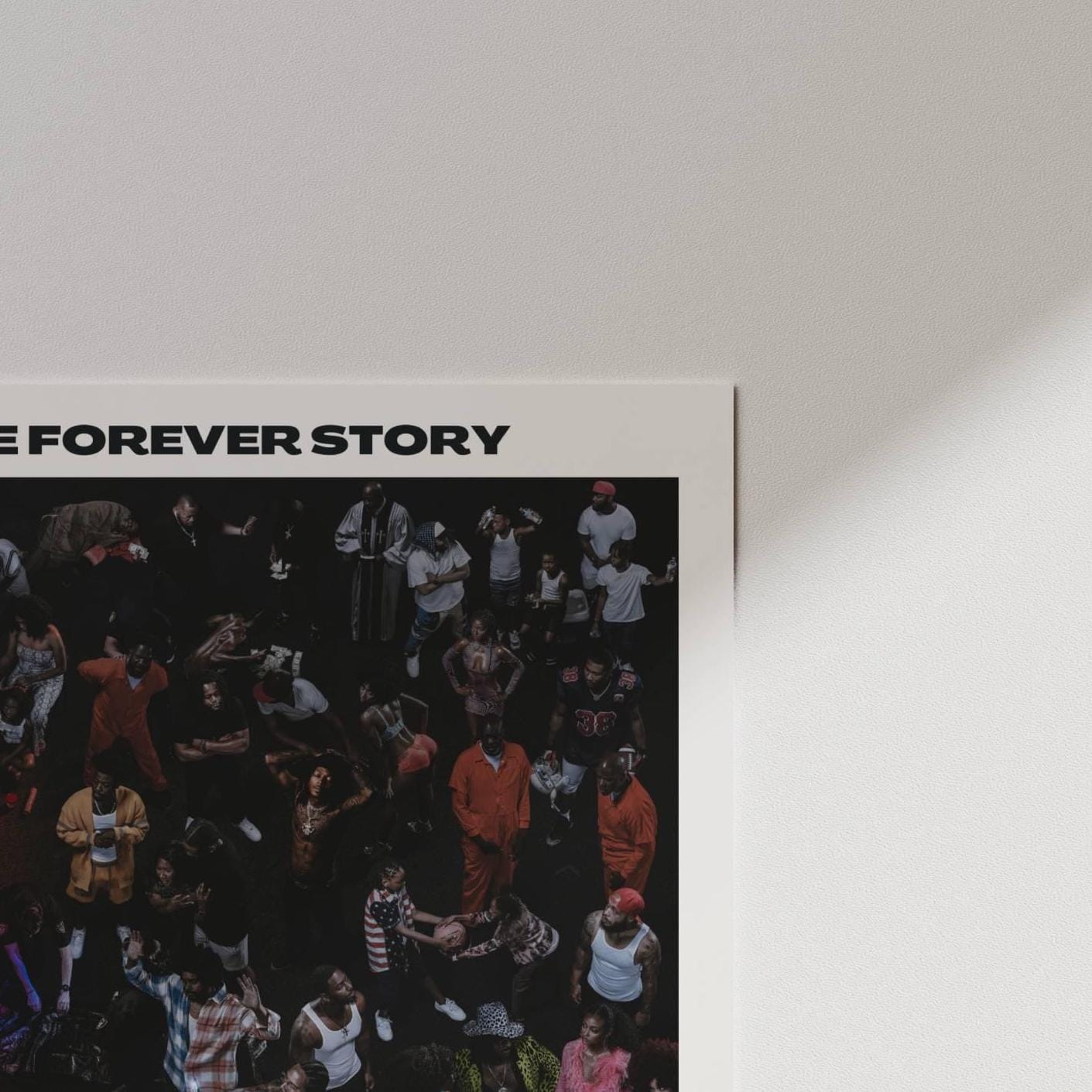 JID Posters the Forever Story Album Cover Poster JID Album Art Digital ...