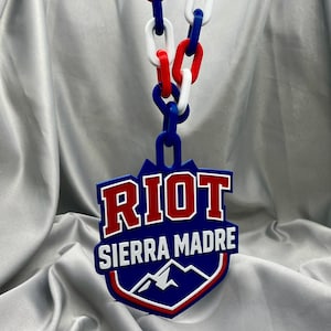 3D Printed Hype Chain | Custom | Personalized Team or School Logo ...