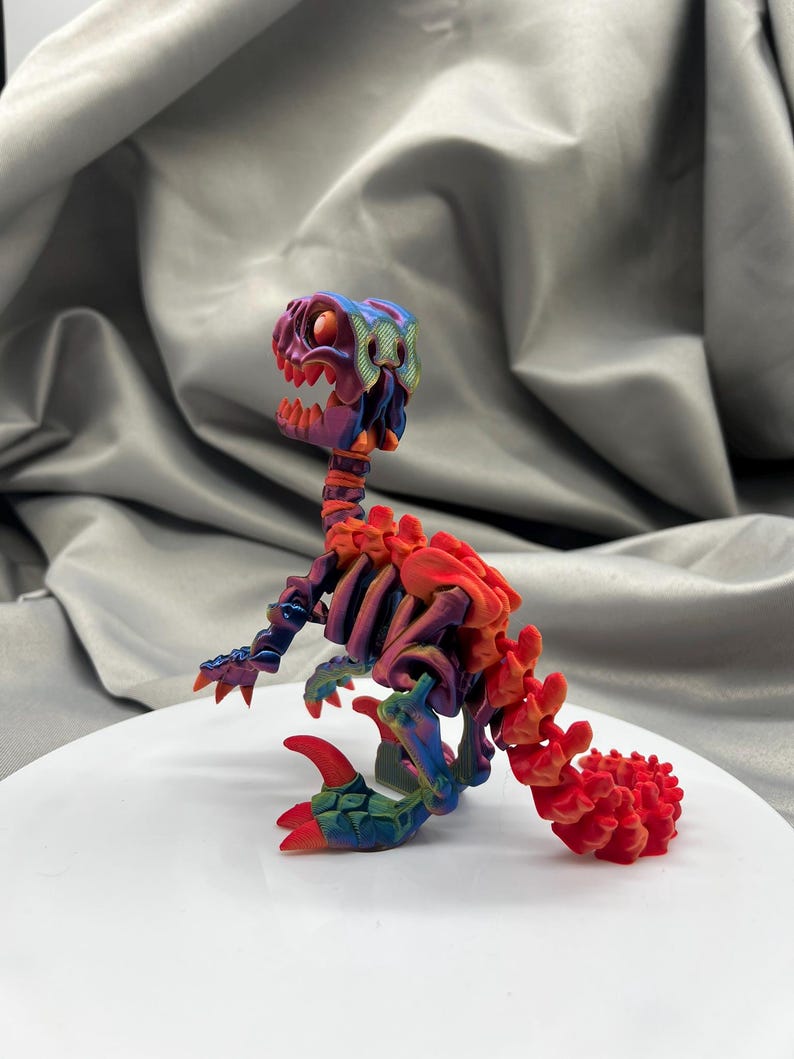 Velociraptor, Raptor, 3D Printed Toy, Flexi Factory - Etsy