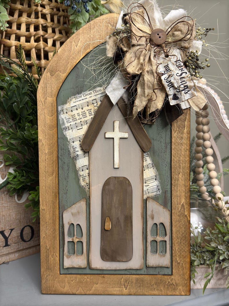 Rustic Church Laser Cut File, Laser SVG Cut File, Laser Ready - Etsy