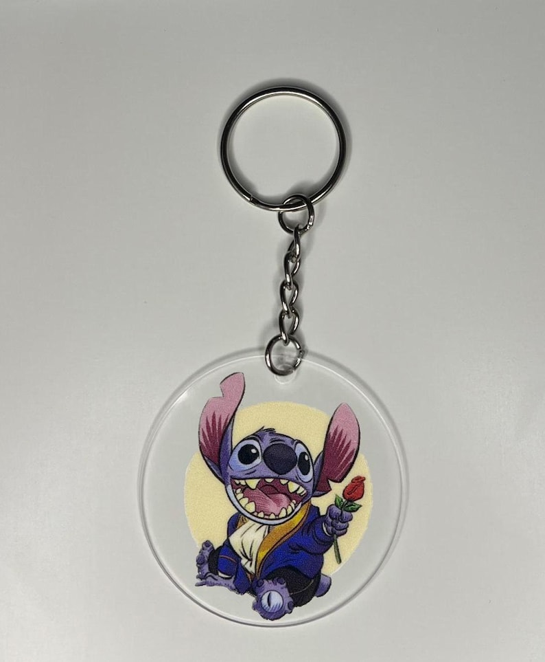 Stitch Key Chains - Etsy