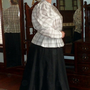 1894 Shirtwaist Sewing Pattern: Truly Victorian TV494 (digital PDF) - Etsy