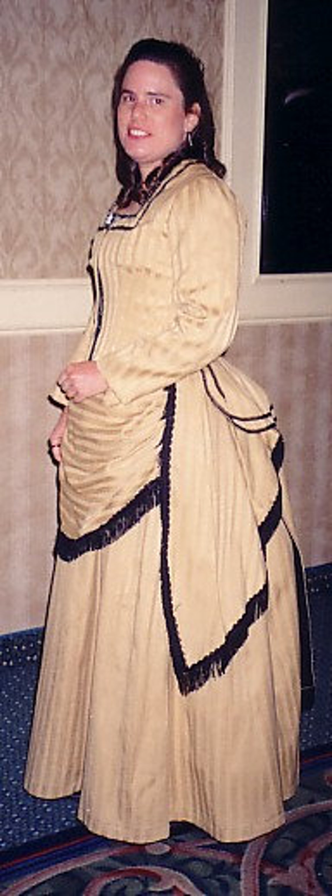 1872 Side Drape Overskirt Sewing Pattern: Truly Victorian TV303 ...